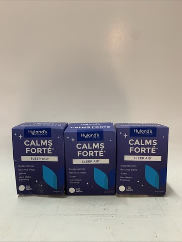 3x Hyland's Calms Forte 100ct (300 Total) 4/26 | eBay