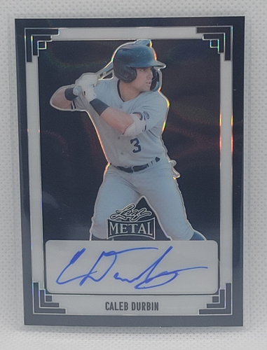 2024 Leaf Metal Caleb Durbin Auto #ed 1/3 | eBay