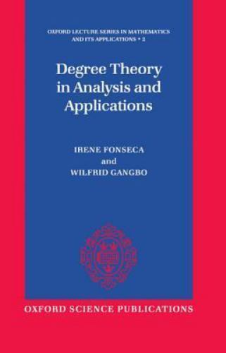 Oxford Lecture Series in Mathematics and Its Applications Ser.: Degree ...