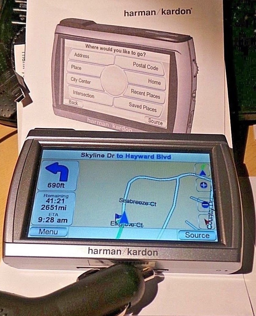 HARMAN KARDON GPS-310 GPS NAVIGATOR MUSIC MEDIA PLAYER 28292589362| eBay