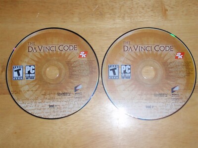 The Da Vinci Code PC CD-ROM 2006 Take-Two 2K adventure game for Windows ...