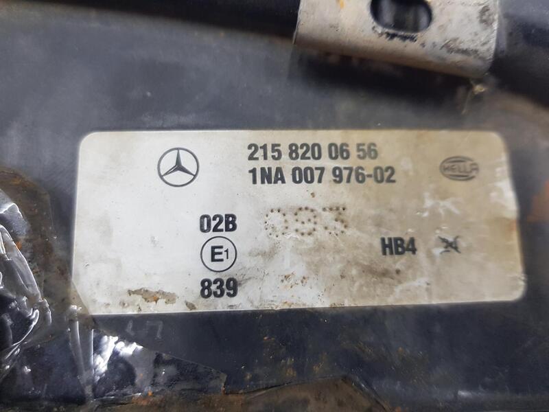 2158200656 feu antibrouillard droit pour MERCEDES CLASE C BERLINA 2000 ...