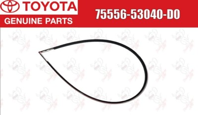 Lexus Genuine MOULDING, ROOF DRIP SIDE FINISH, CENTER LH 75556-53040-D0 ...