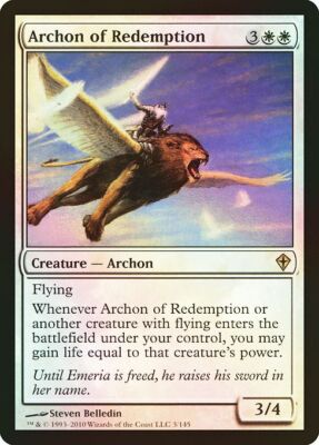 MTG - Archon of Redemption / Archonte de la rédemption | Worldwake [FRA ...