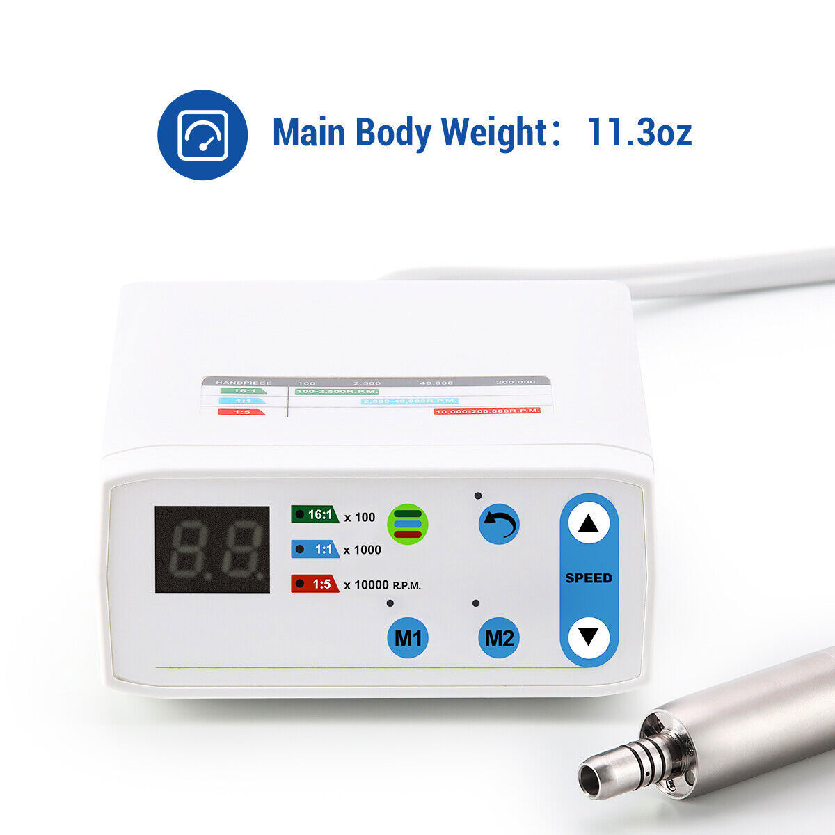 Dental Electric LED Brushless Micro Motor Handpiece 4H Set