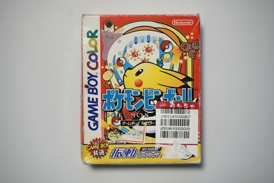 Game Boy Color Pokemon Pinball boxed Japan GBC game US Seller | eBay