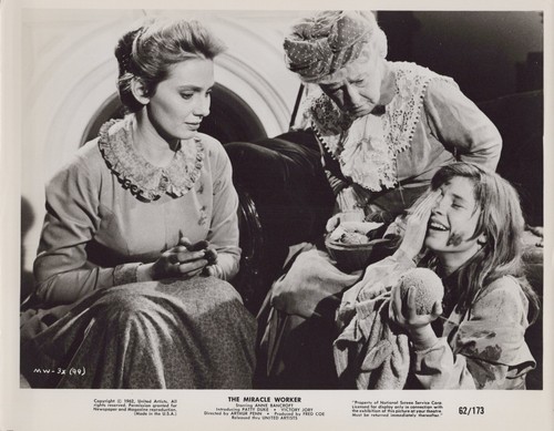 Inga Swenson + Patty Duke in The Miracle Worker (1962) Vintage Photo M ...