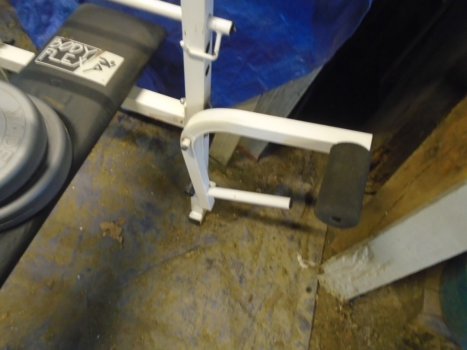 Vintage DP Fit For Life Weight Bench with weights | eBay