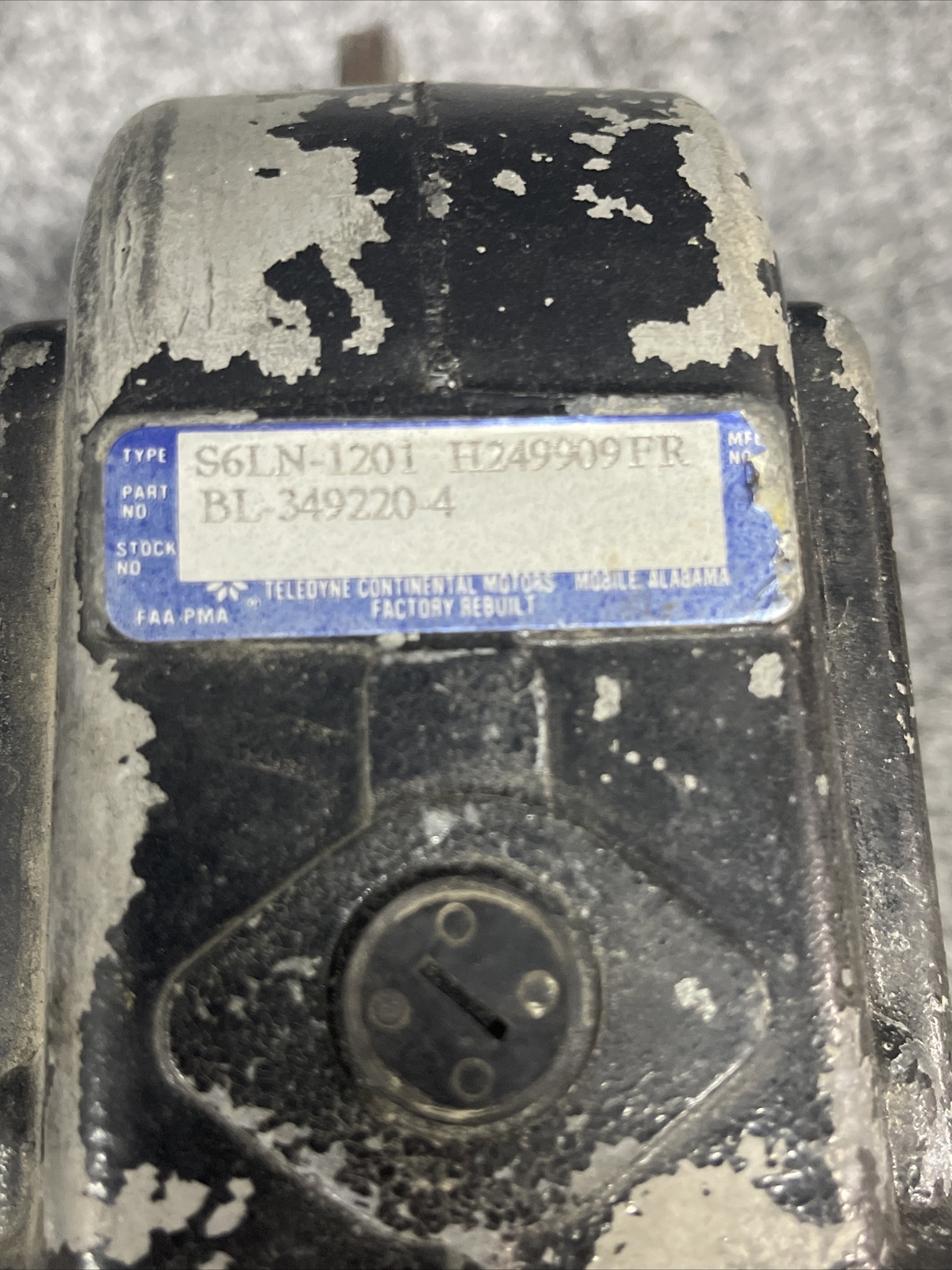 Bendix Magneto S6LN-1205 Part Number BL349260-7 for sale online | eBay