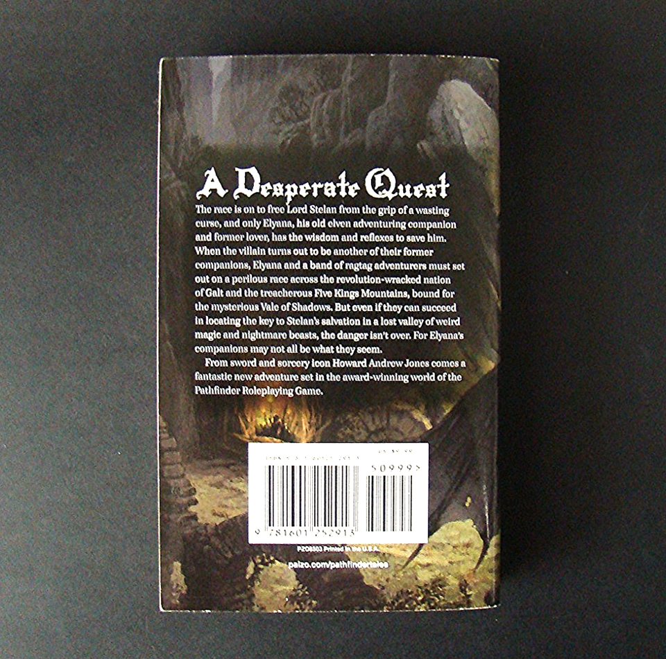 Pathfinder Tales #3 Plague Of Shadows By Howard Andrew Jones 2011 Novel ...