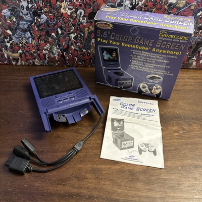 Intec Nintendo GameCube LCD Screen CIB For Parts Or Repair - Read ...