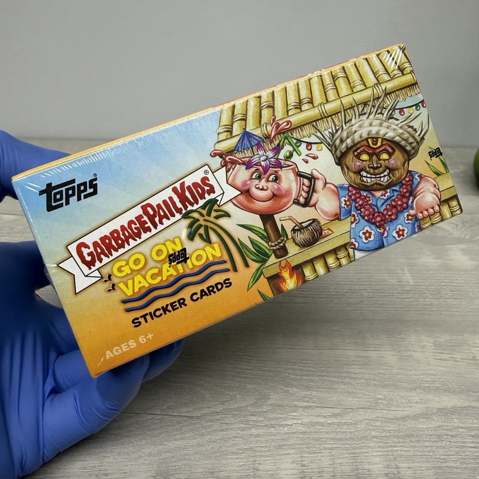 🔥 Sealed 2021 Topps Garbage Pail Kids Go on Vacation Hobby Box 24 GPK ...
