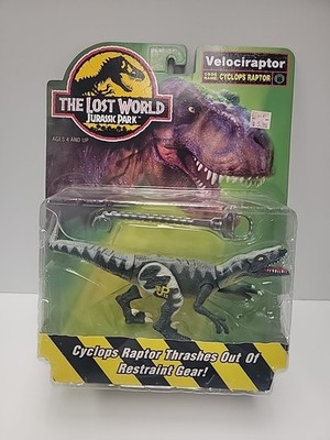 Jurassic Park The Lost World Velociraptor Cyclops Raptor MOC New Sealed ...