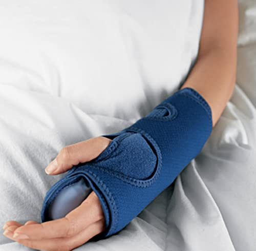 ACE Night Wrist Sleep Support, Adjustable, Blue, Helps Provide Relief ...
