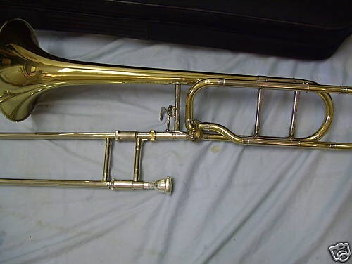 Brand New Trigger Trombone with hard case and mouthpiece. Large bore | eBay