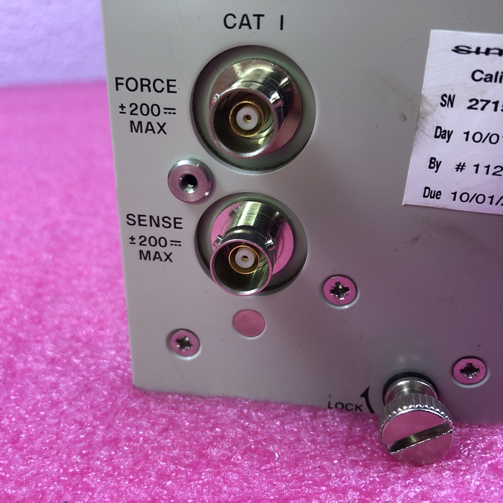 HP 41420A Source / Monitor Unit Module 40μV-200V, 20fA-1A, Agilent ...