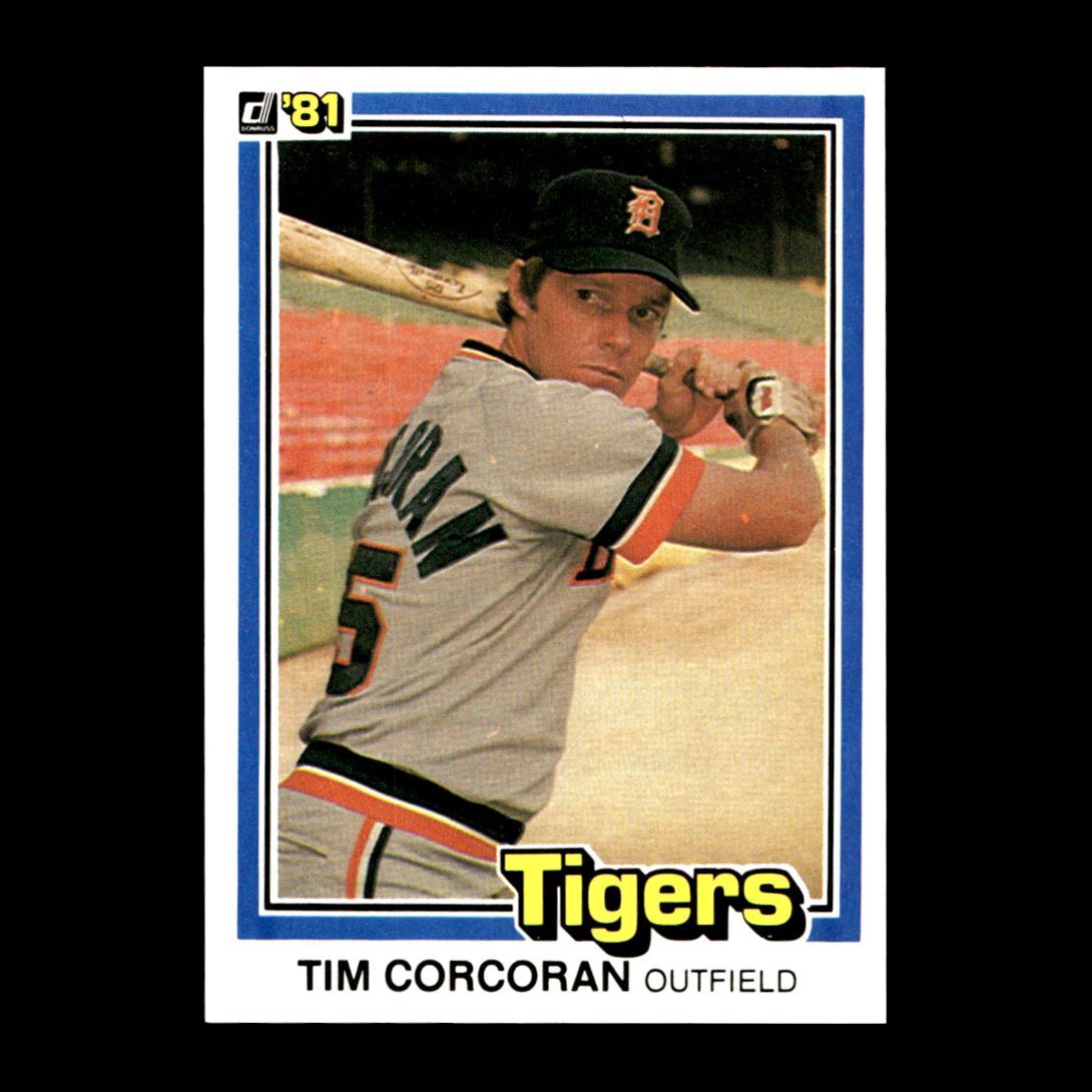 Tim Corcoran 1981 Donruss Detroit Tigers #367 NM+ Vintage! | eBay