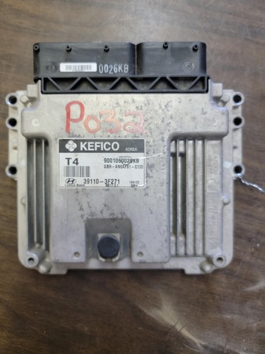 09 10 11 HYUNDAI GENESIS Engine Computer Module ECM ECU 39110-3f271 ...