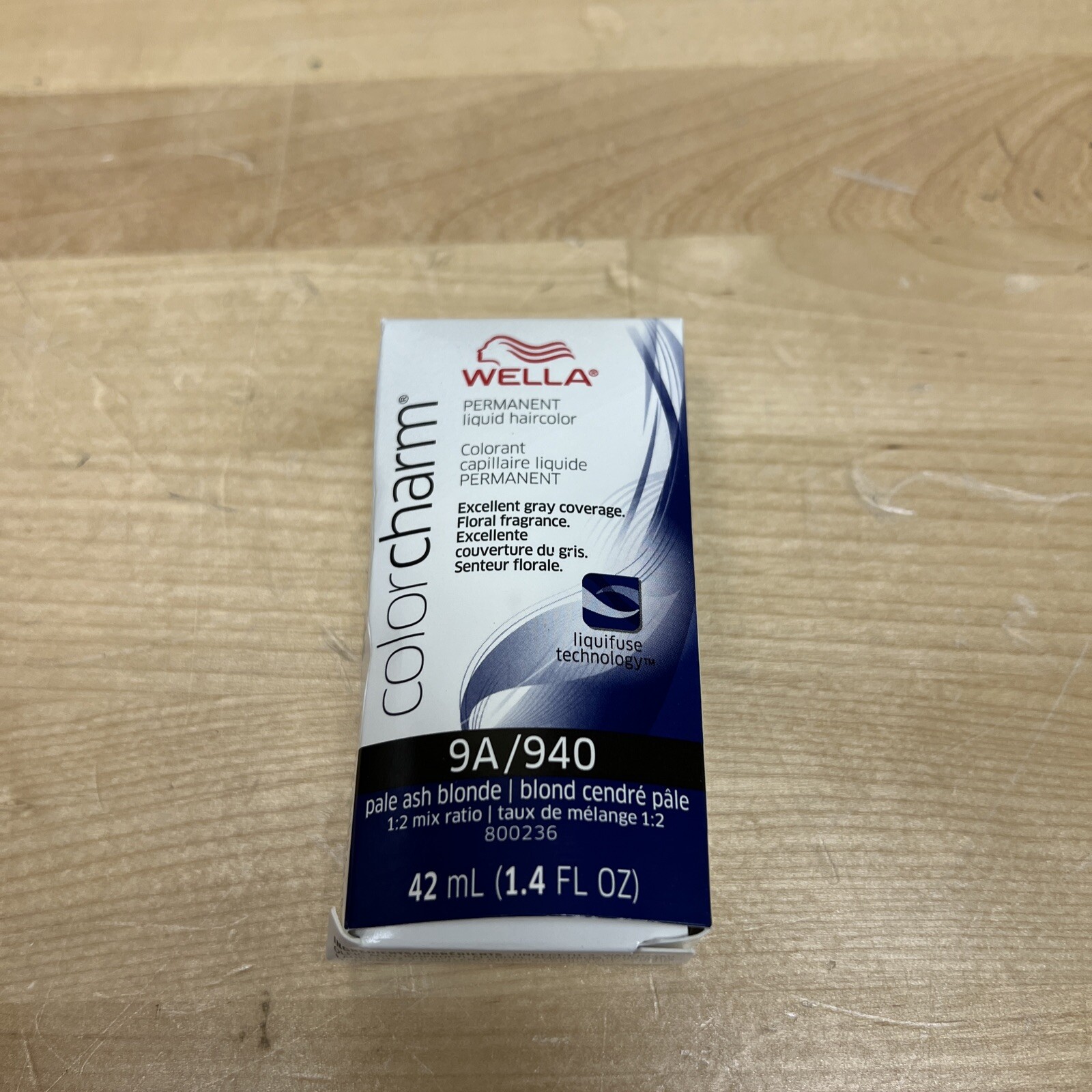 Color Charm Permanent Hair Liquid Color 9A/940 Pale Ash Blonde 1.4 Oz ...