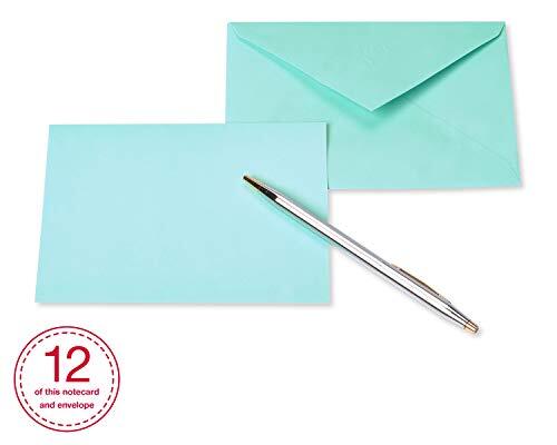 American Greetings Single Panel Blank Cards Bulk with Envelopes Pastel ...