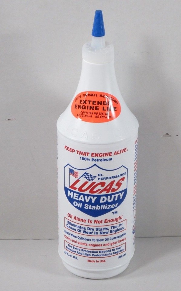Lucas 10001 Heavy Duty Oil Stabilizer Additive 1-Qt Case of 12 | eBay
