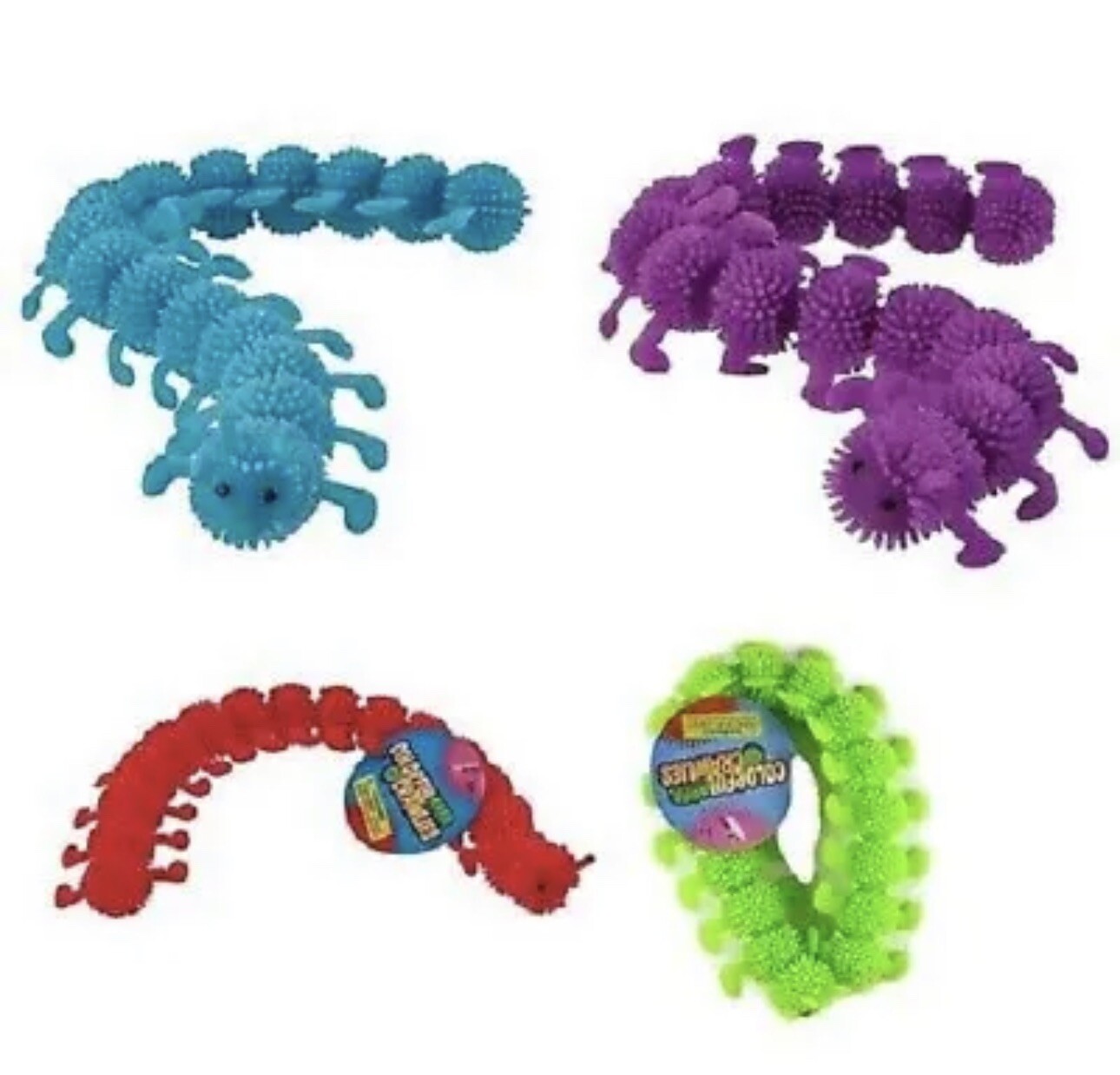 Toysmith 8524 Colorful Crawlies Toys Assorted Colors for sale online | eBay