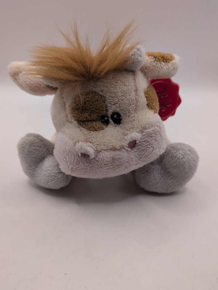 Keel Toys Highland Cow Soft Plush Brown Teddy Toy Vintage 1990s with ...