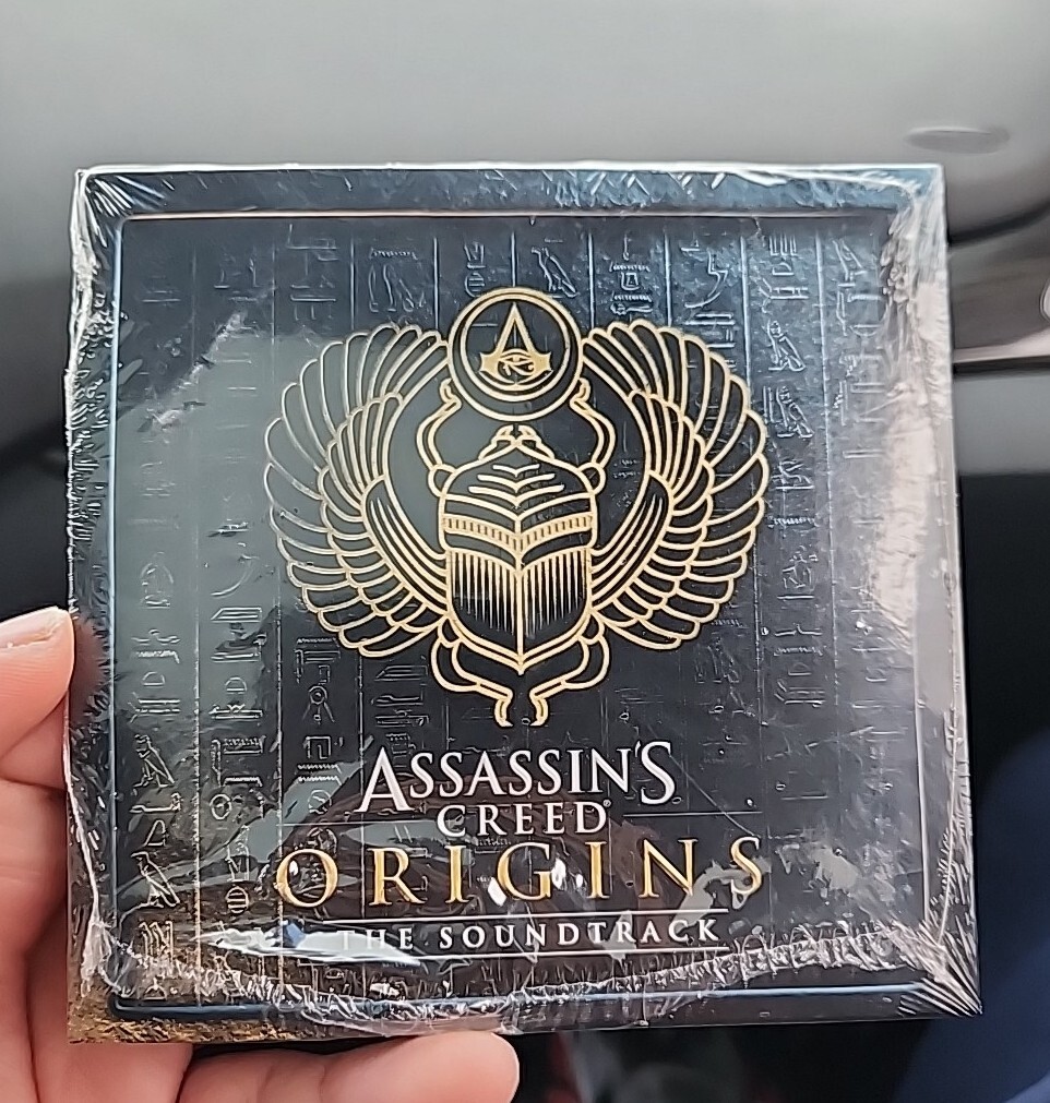 NEW RARE Assassins Creed Origins Soundtrack CD Collectors Edition | eBay