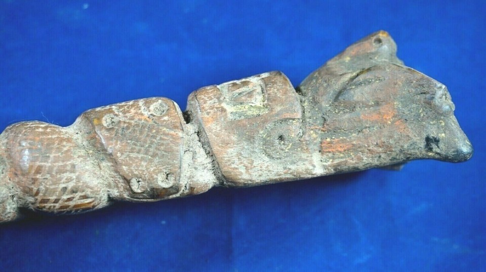 Peruvian knife style paracas - carved in stone and alpaca | eBay