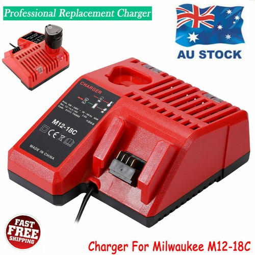 For Milwaukee M12-18C Multi fast Charger Fits M12 M18 12V-18V Lithium ...