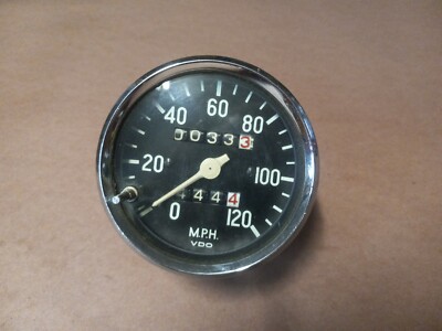 VINTAGE VDO 120 MPH VDO SPEEDOMETER SPEEDO ENDURO?? YAMAHA | eBay