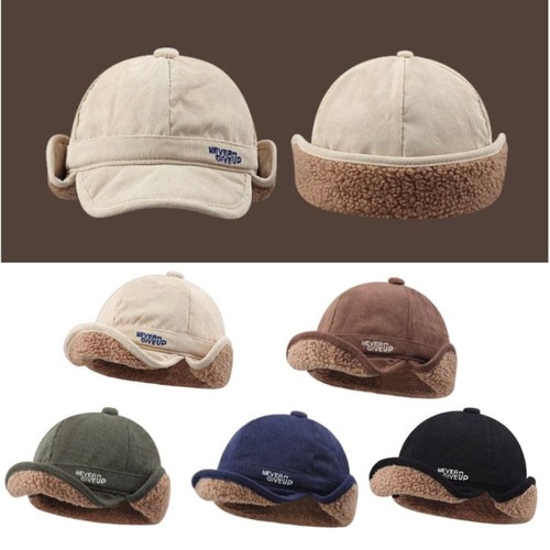 Thickened Flying Caps Windproof Duckbill Hat Fashion Ear Cover Caps ...