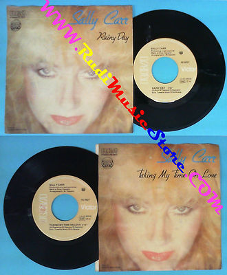 LP 45 7'' SALLY CARR Rainy day Taking my time on love 1982 italy * no ...