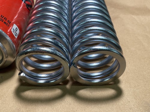 .250” wire heavy duty compression spring lot of 2 | eBay