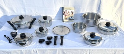 Saladmaster Waterless Cookware Set TP304-316 Stainless Steel Skillet ...