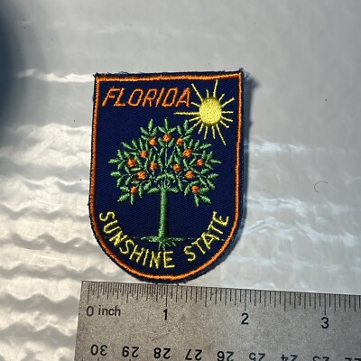 Vintage Florida Sunshine State Patch, Voyager Originals | eBay