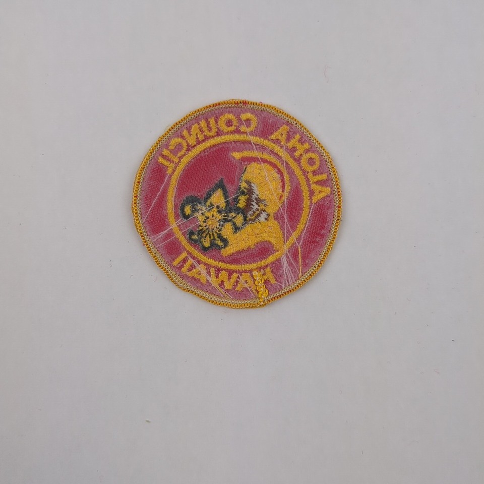 Aloha Council Patch Hawaii BSA Boy Scouts Embroidered Badge Insignia ...