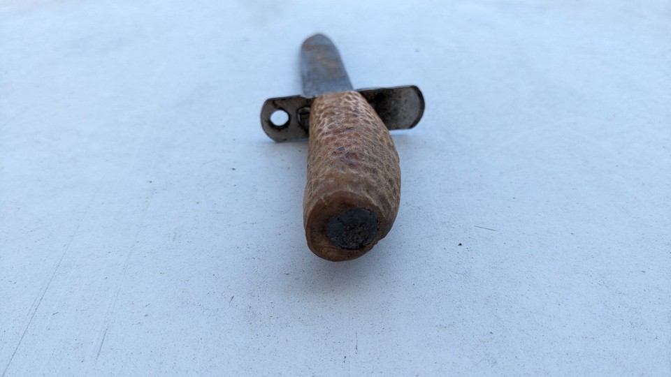 VINTAGE Antique Homemade KNIFE Primitive Antler Handle Wild West | eBay