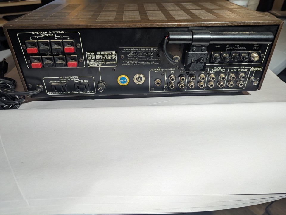 Marantz Model 2226 Stereophonic Receiver Vintage Tested, Cleaned ...