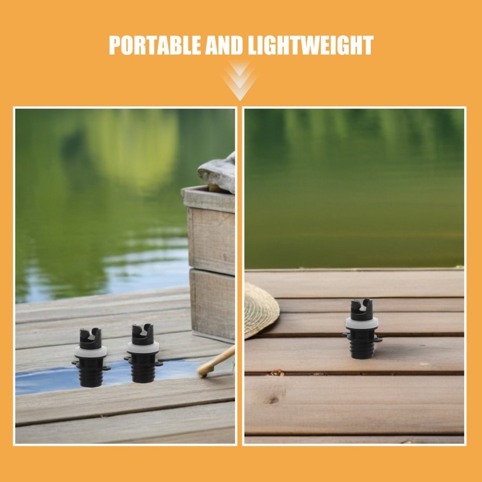 5pcs Inflatable Boat Sup Pump Adapter Rowing Boat Air Valve Adapter ...