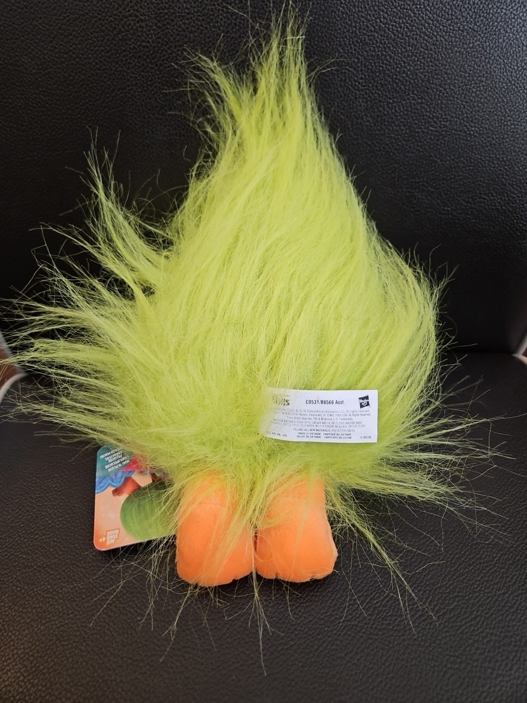 2016 Hasbro Dreamworks Trolls Hug 'n Plush Fuzzbert Stuffed Toy for ...