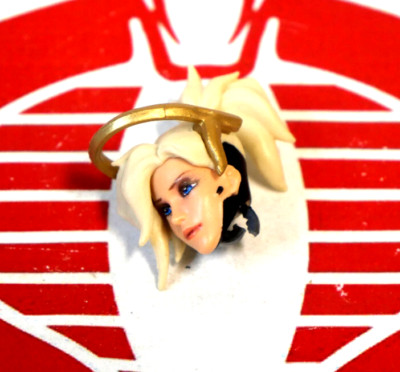 Overwatch Customizer Ultimate Action Figure Body Part Mercy Head | eBay
