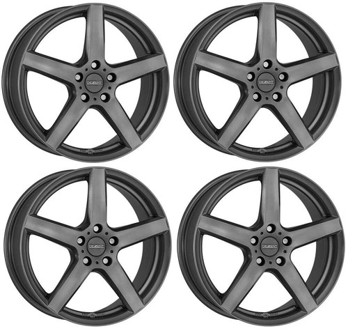 4 Jantes Dezent TY graphite 7.0Jx17 5x112 pour Seat Alhambra Altea Leon ...