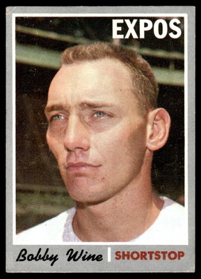 1970 Topps Bobby Wine Montreal Expos #332 | eBay
