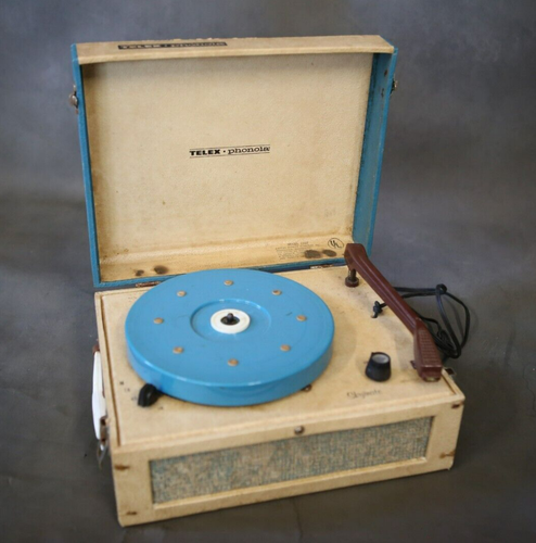 Telex Phonola Skymate Record Player | Model 1102 | Tested Works ...