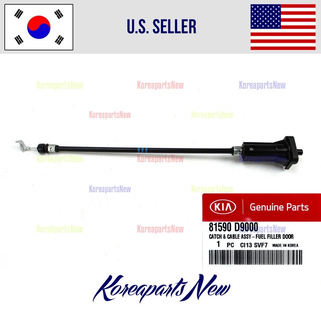 Genuine Kia 81590 D9000 Catch Cable Assembly Release Cable for sale ...