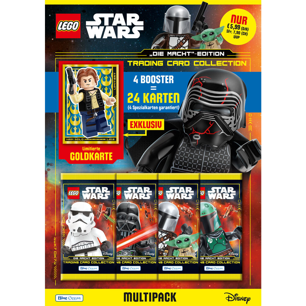 LEGO Star Wars Serie 4 Trading Cards Sammelkarten Display Starter ...