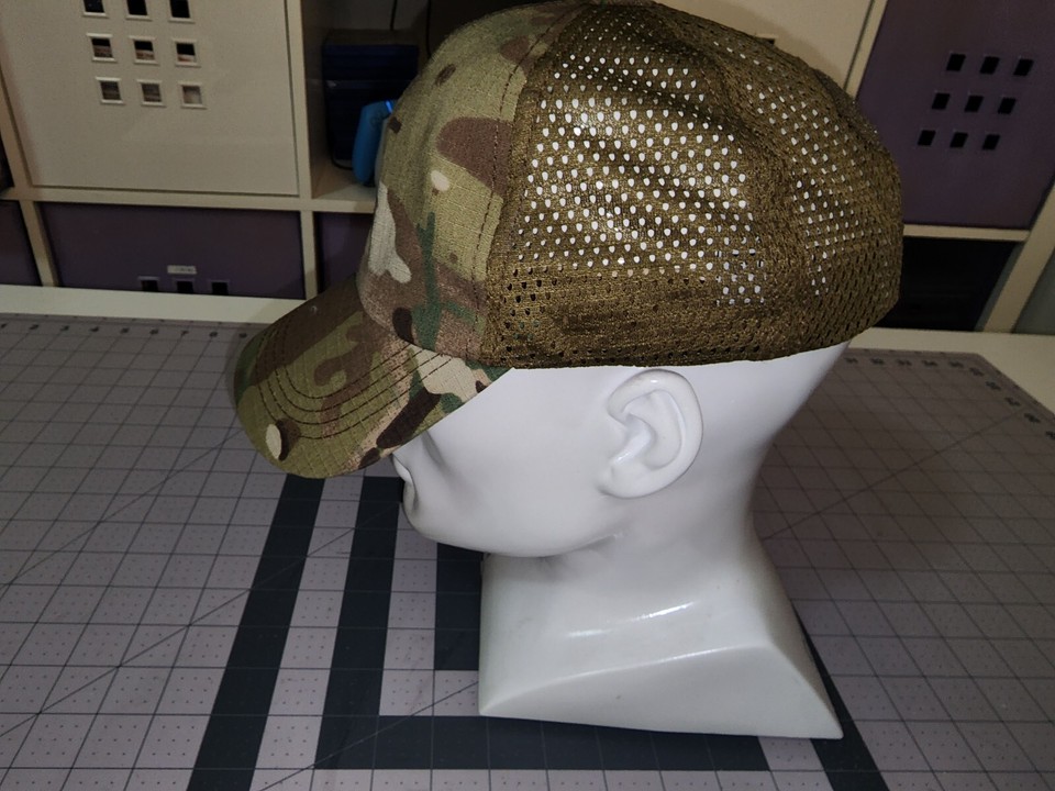 Multicam Ball Cap - Adjustable Tactical Hat OCP hook & loop panel - New ...