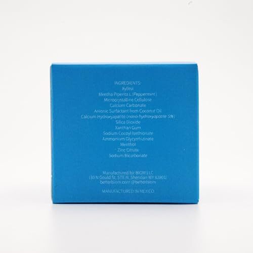 NOBS Toothpaste Tablets Nano Hydroxyapatite Flouride & Plastic Free Eco ...