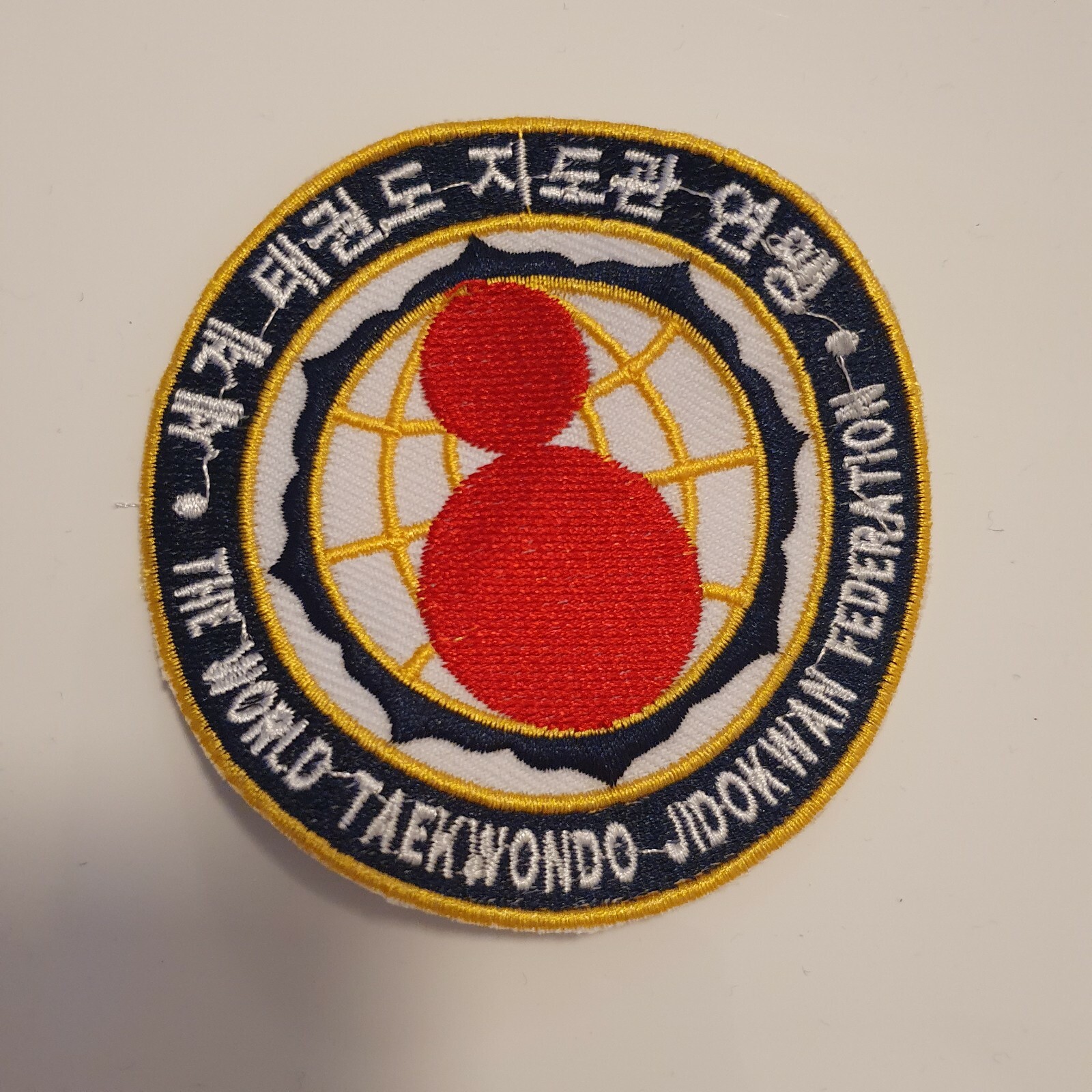 Patch Taekwondo Jidokwan 9,2 cm NEW! supper! | eBay